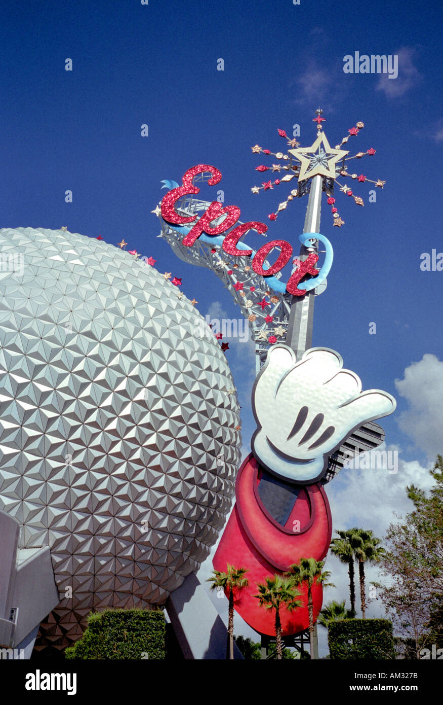 Epcot Magic Kingdom Disneyland Orlando Florida USA Stock Photo - Alamy