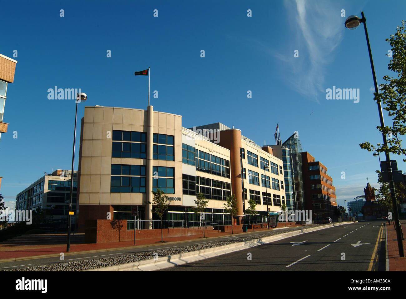 Scott Harbour Building Cardiff Bay Cardiff South Glamorgan Wales UK AH3 ...