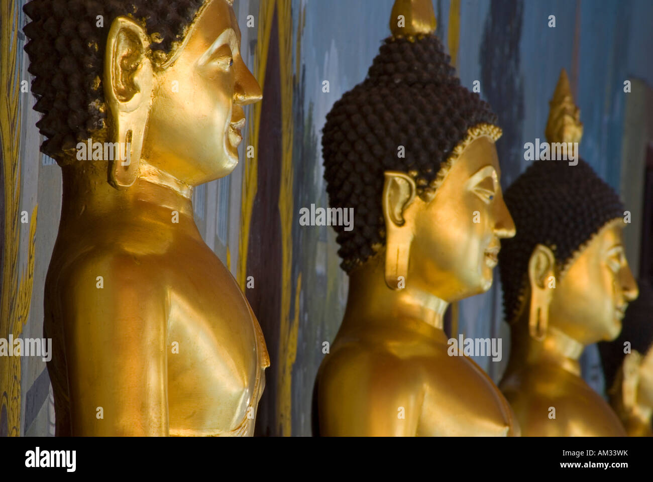 Buddhas at Doi Suthep Temple Chiang Mai Thailand South East Asia Stock ...