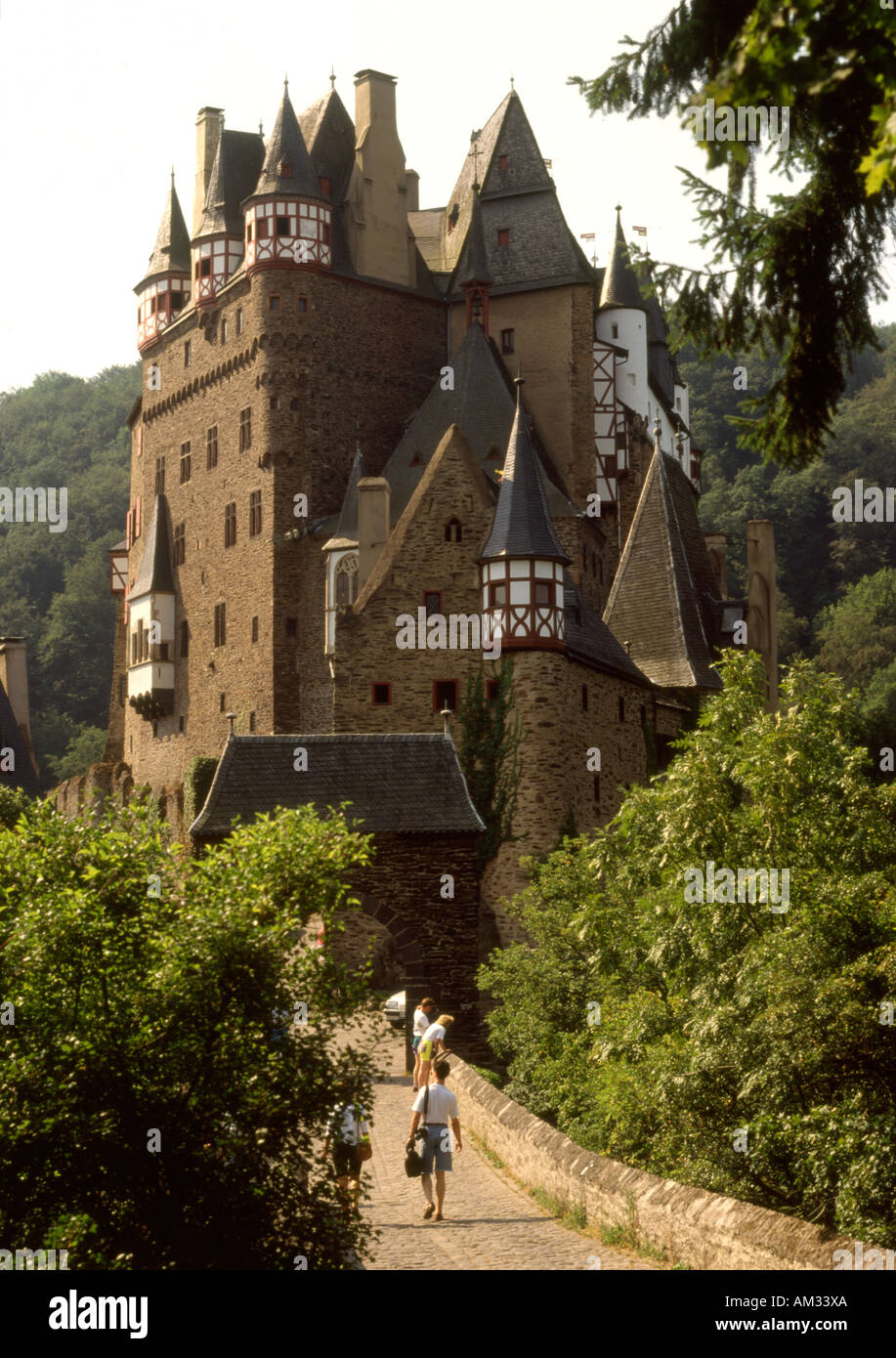 Germany. Moselkern. Eltz castle (Burg Eltz Stock Photo - Alamy
