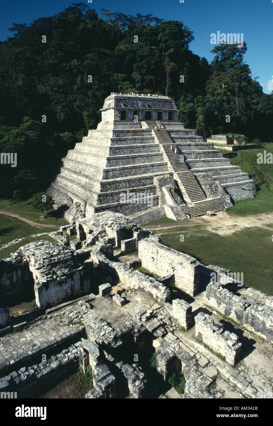 Palenque tomb pakal hi-res stock photography and images - Alamy
