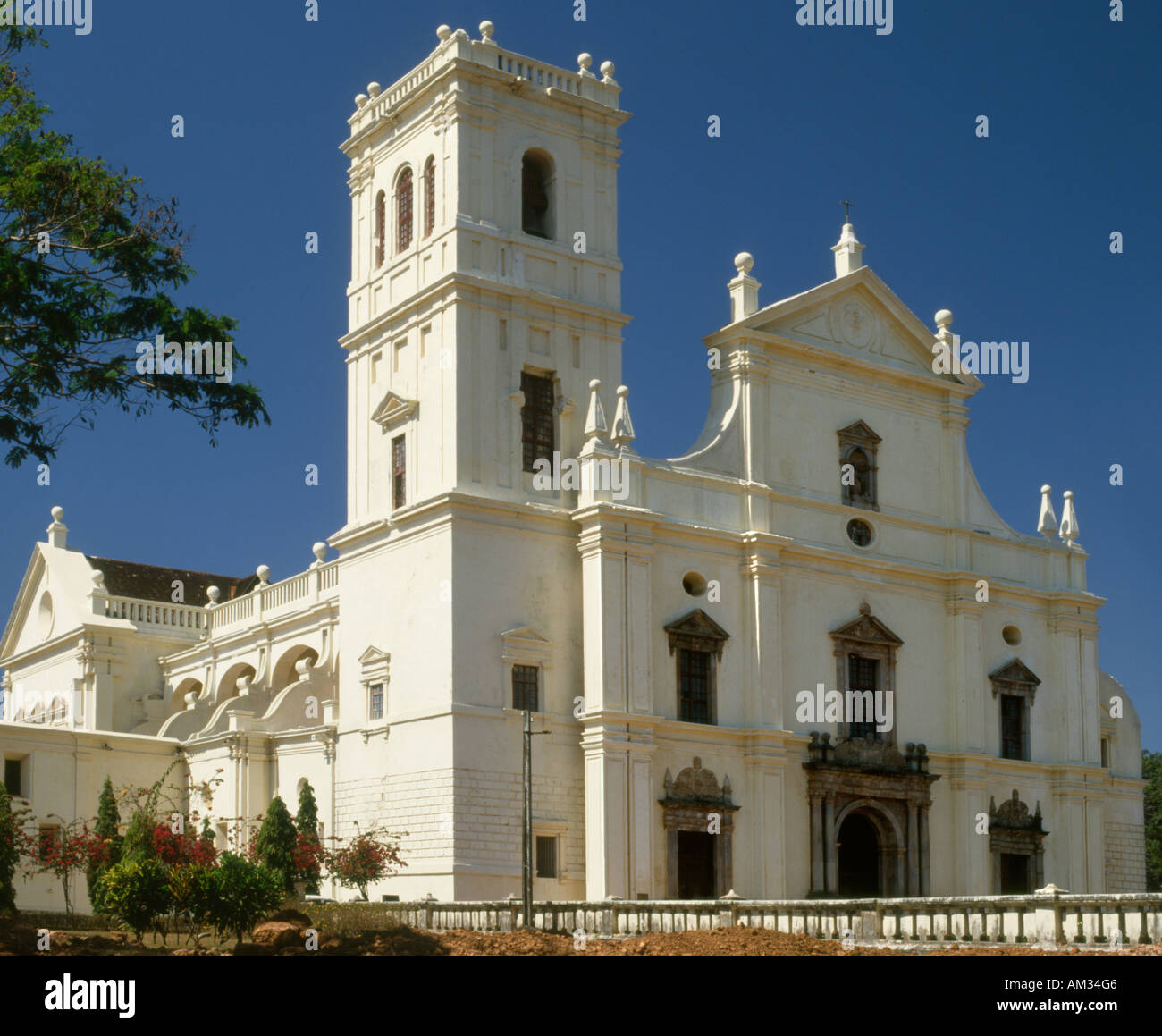 India. Goa. Se cathedral (St.Catherine cathedral Stock Photo - Alamy
