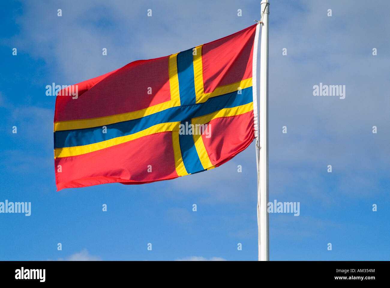 Orkney flag hi-res stock photography and images - Alamy