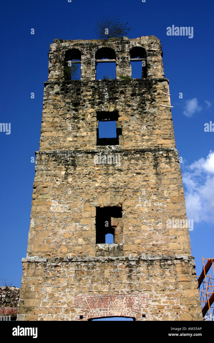 Ruins of the Old Panama City destroyed by Sir Henry Morgan the pirate ...