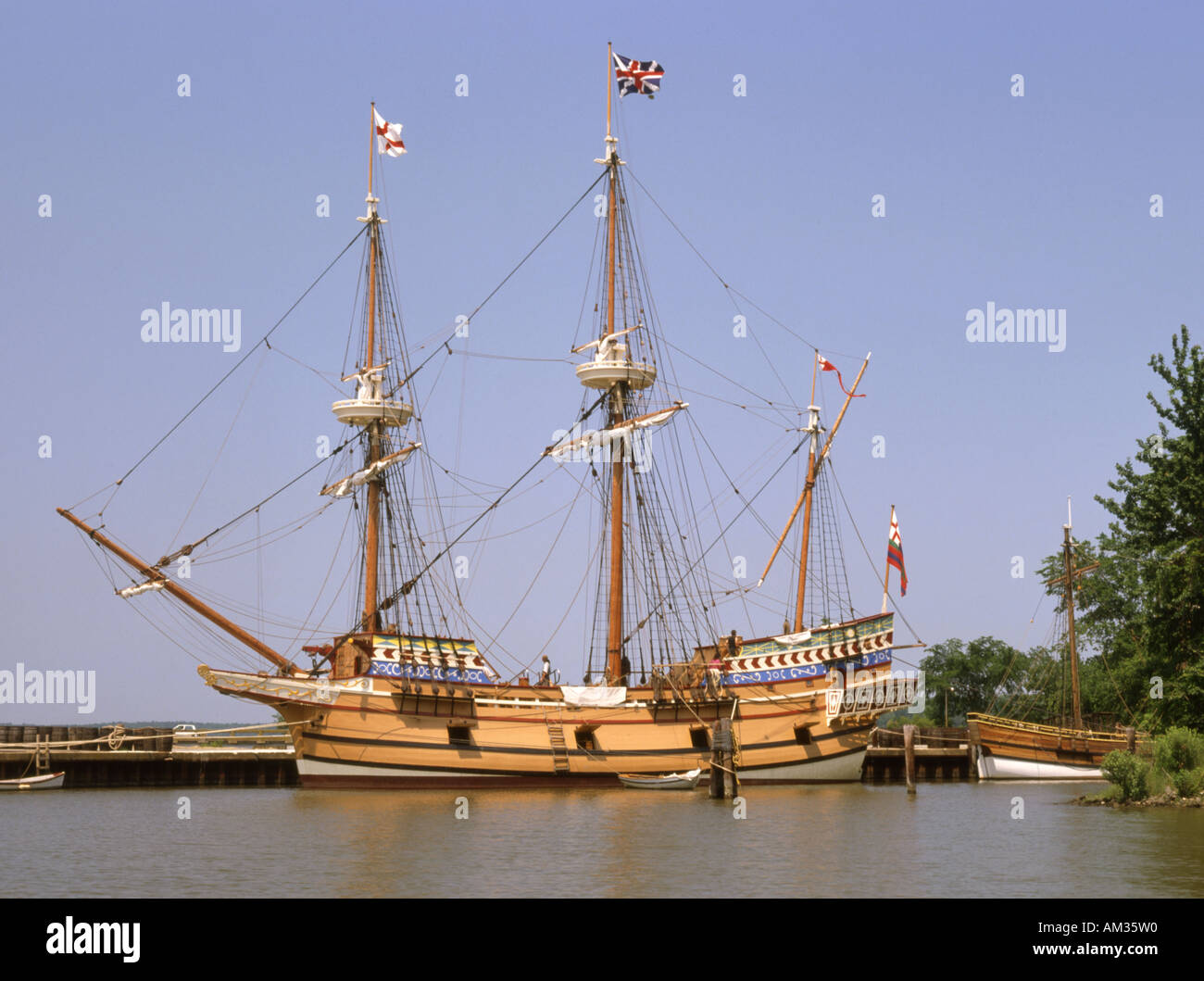 Settlers jamestown hi-res stock photography and images - Alamy