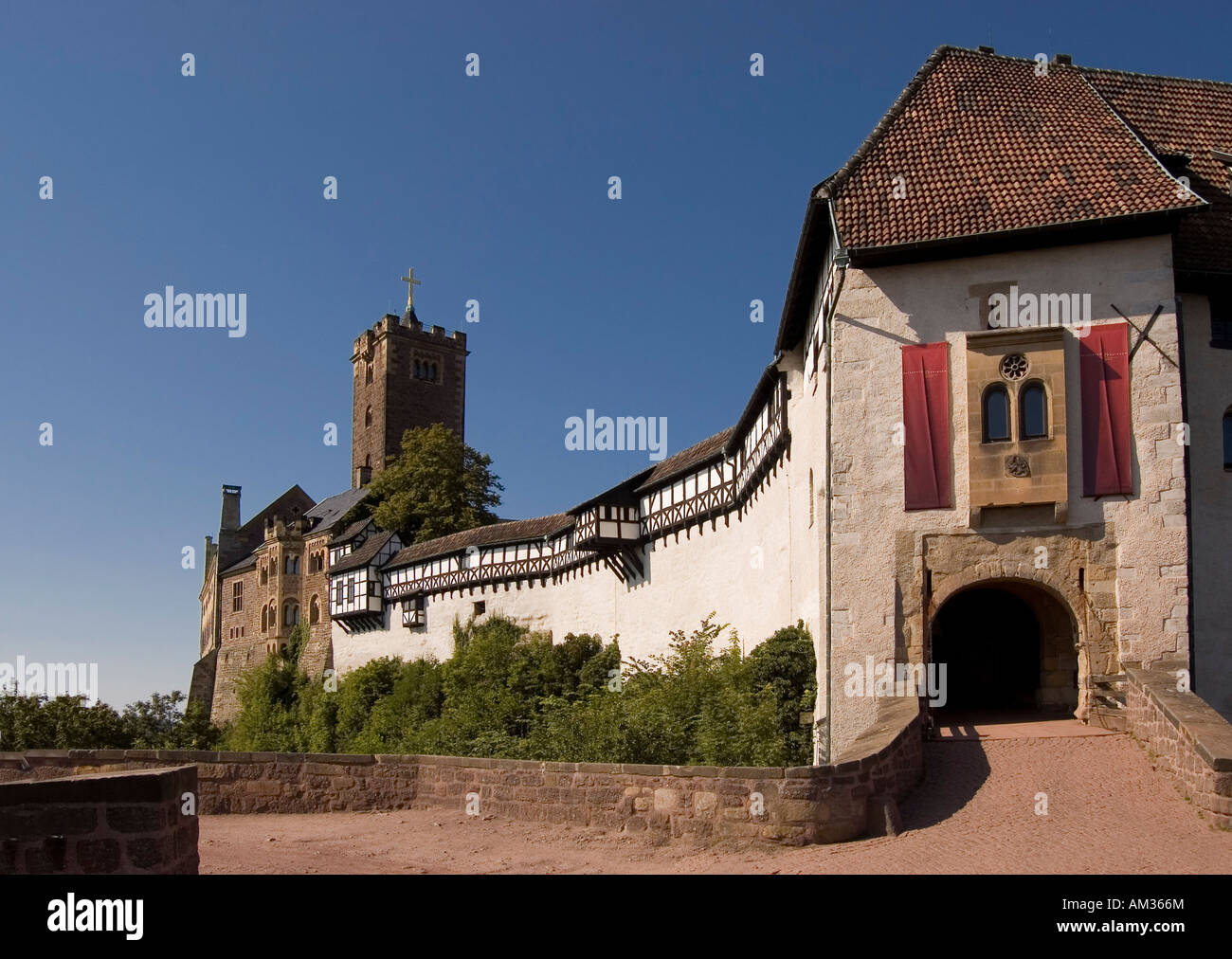 Wartburg castle, Eisenach, Thuringia, Germany Stock Photo - Alamy