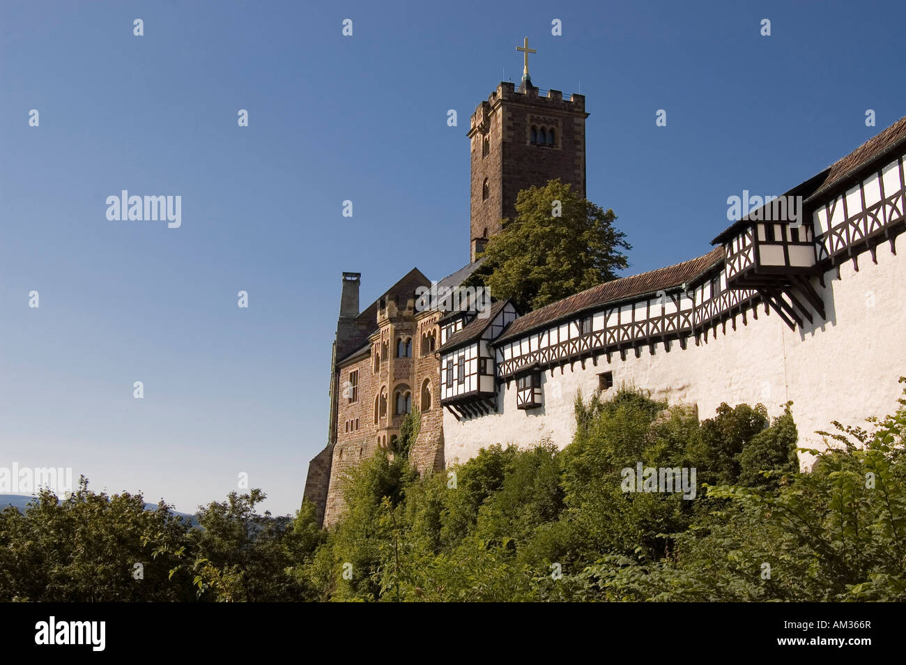 Wartburg castle, Eisenach, Thuringia, Germany Stock Photo - Alamy