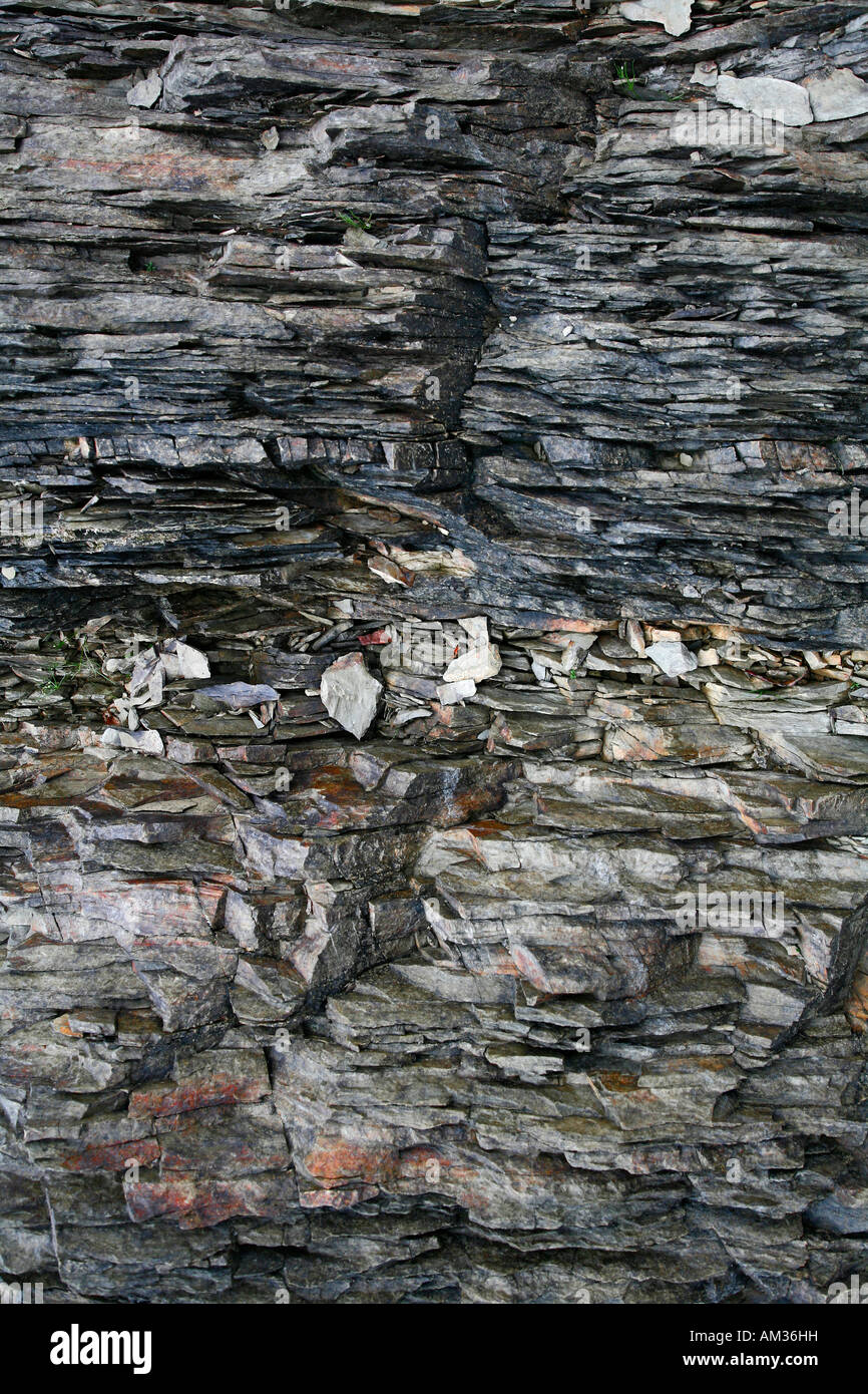 Schist crag hi-res stock photography and images - Alamy
