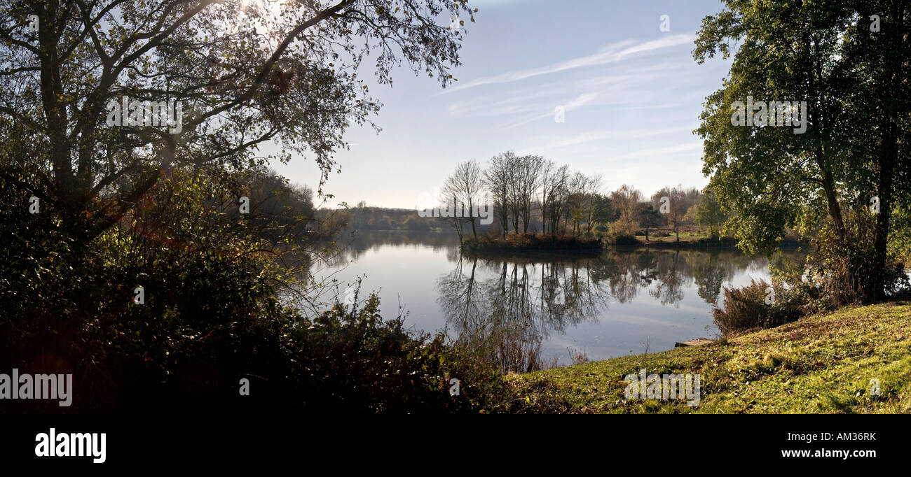 arrow valley lake country park redditch worcestershire midlands england ...