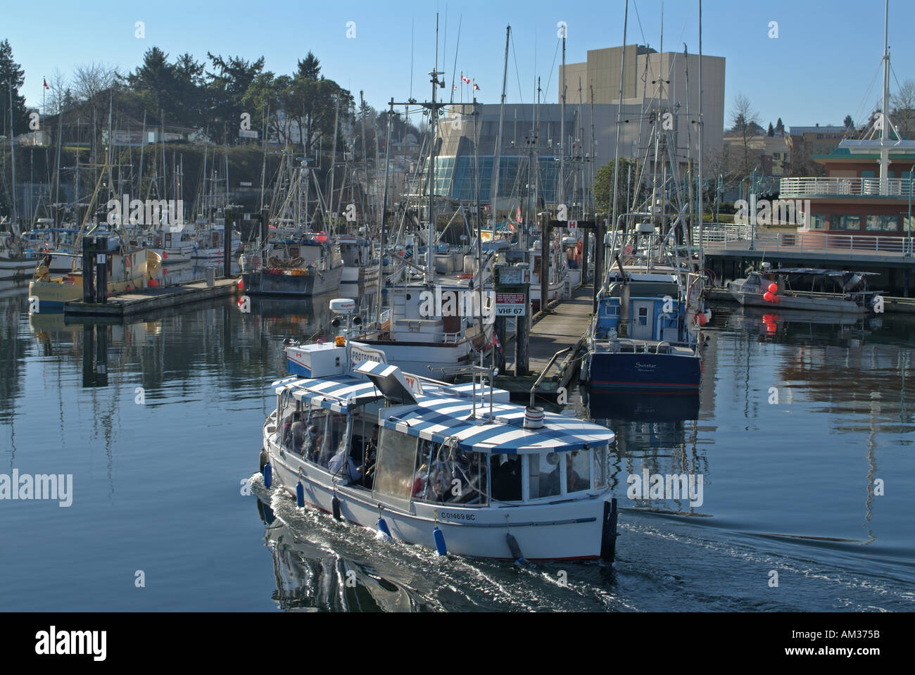 Protection Island Ferry Downtown Waterfront Nanaimo Harbour Vancouver ...