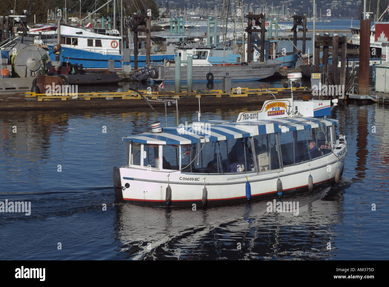 Protection Island Ferry Downtown Waterfront Nanaimo Harbour Vancouver ...