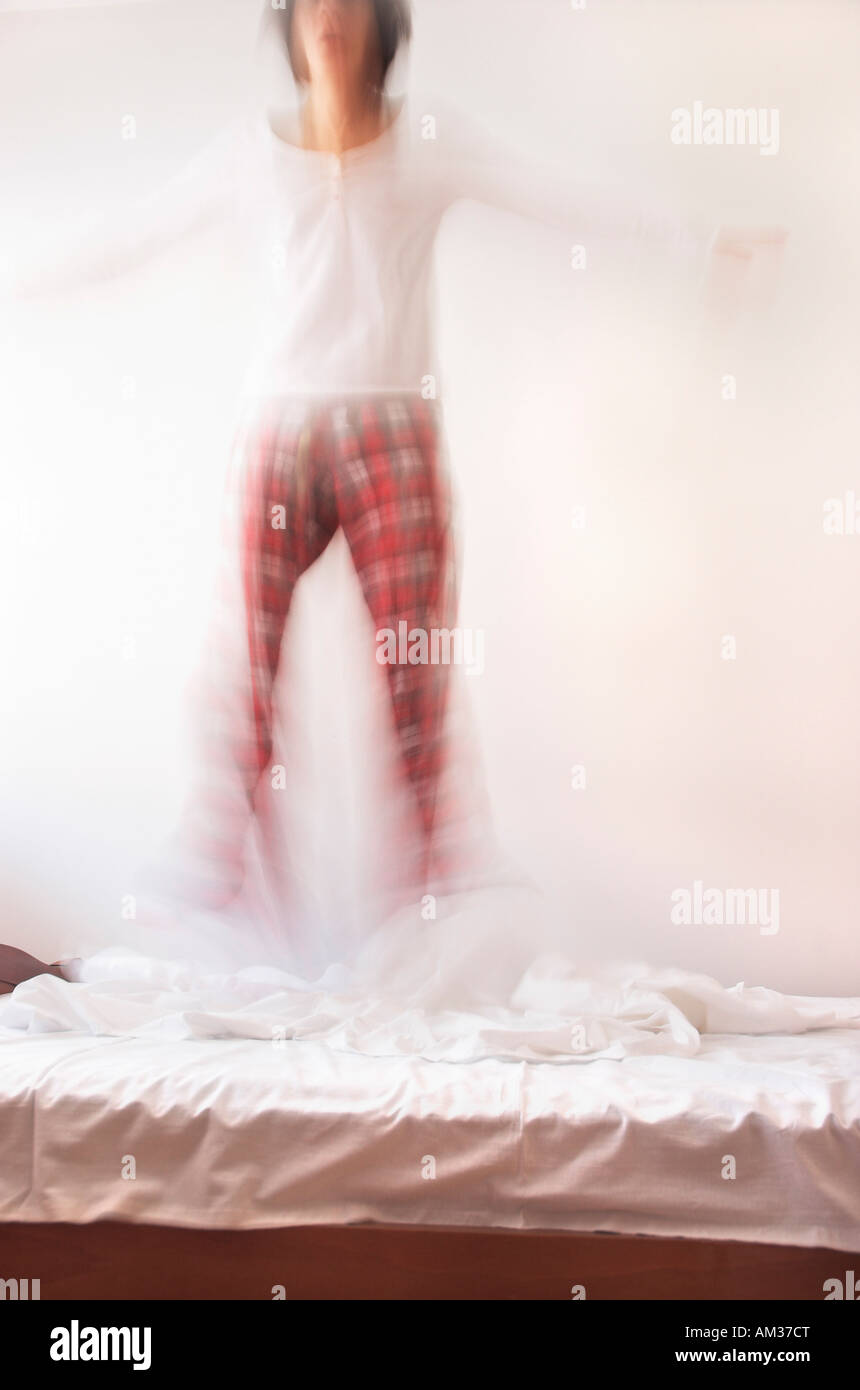 Jumping sheet hi-res stock photography and images - Alamy