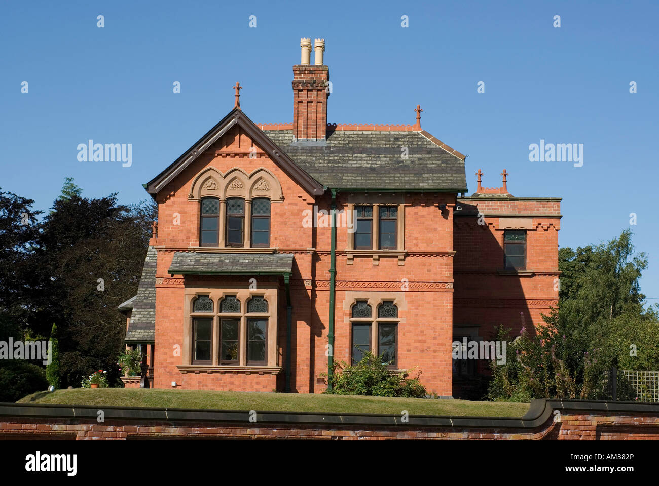 Papplewick pumping station, gate house Stock Photo - Alamy