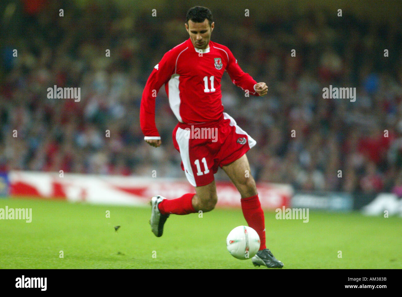 Ryan Giggs European Football Millennium Stadium Cardiff City Centre ...