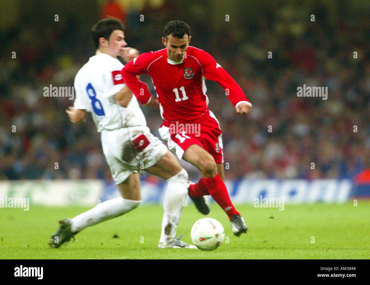 Ryan Giggs European Football Millennium Stadium Cardiff City Centre ...