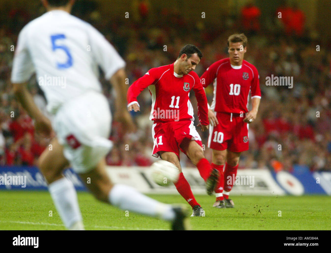 Ryan Giggs European Football Millennium Stadium Cardiff City Centre ...
