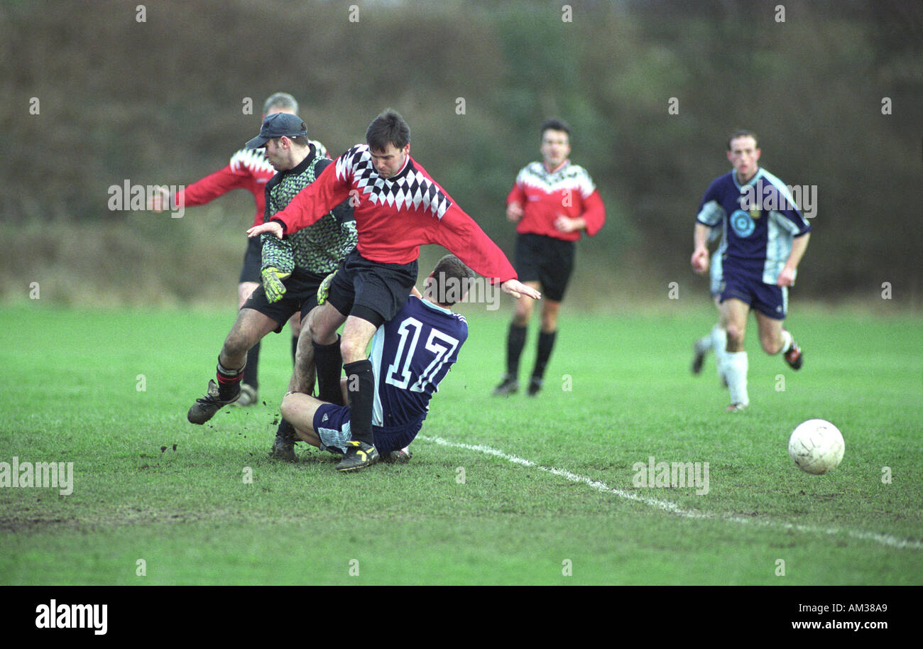 Football lost ball Stock Photo - Alamy