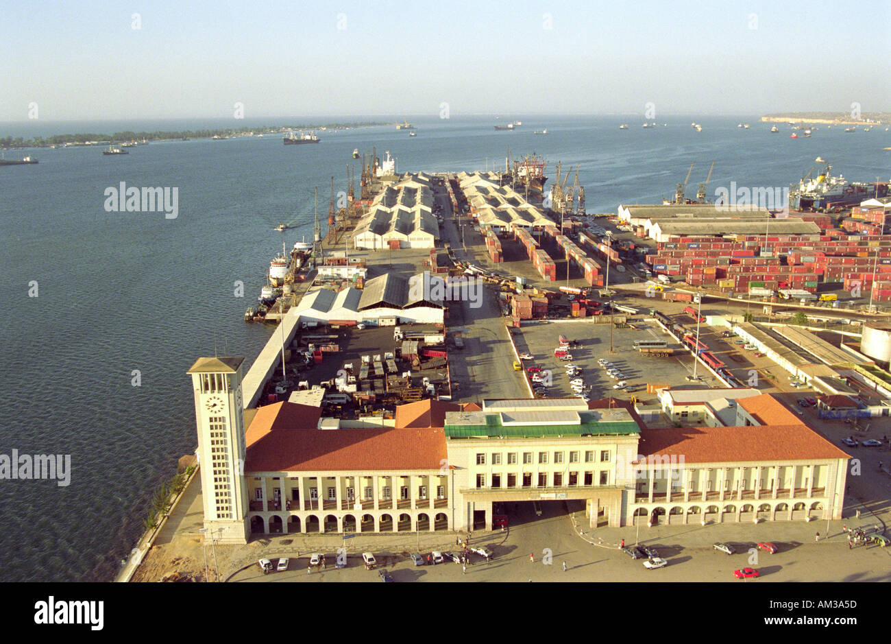 Port of Luanda Stock Photo - Alamy
