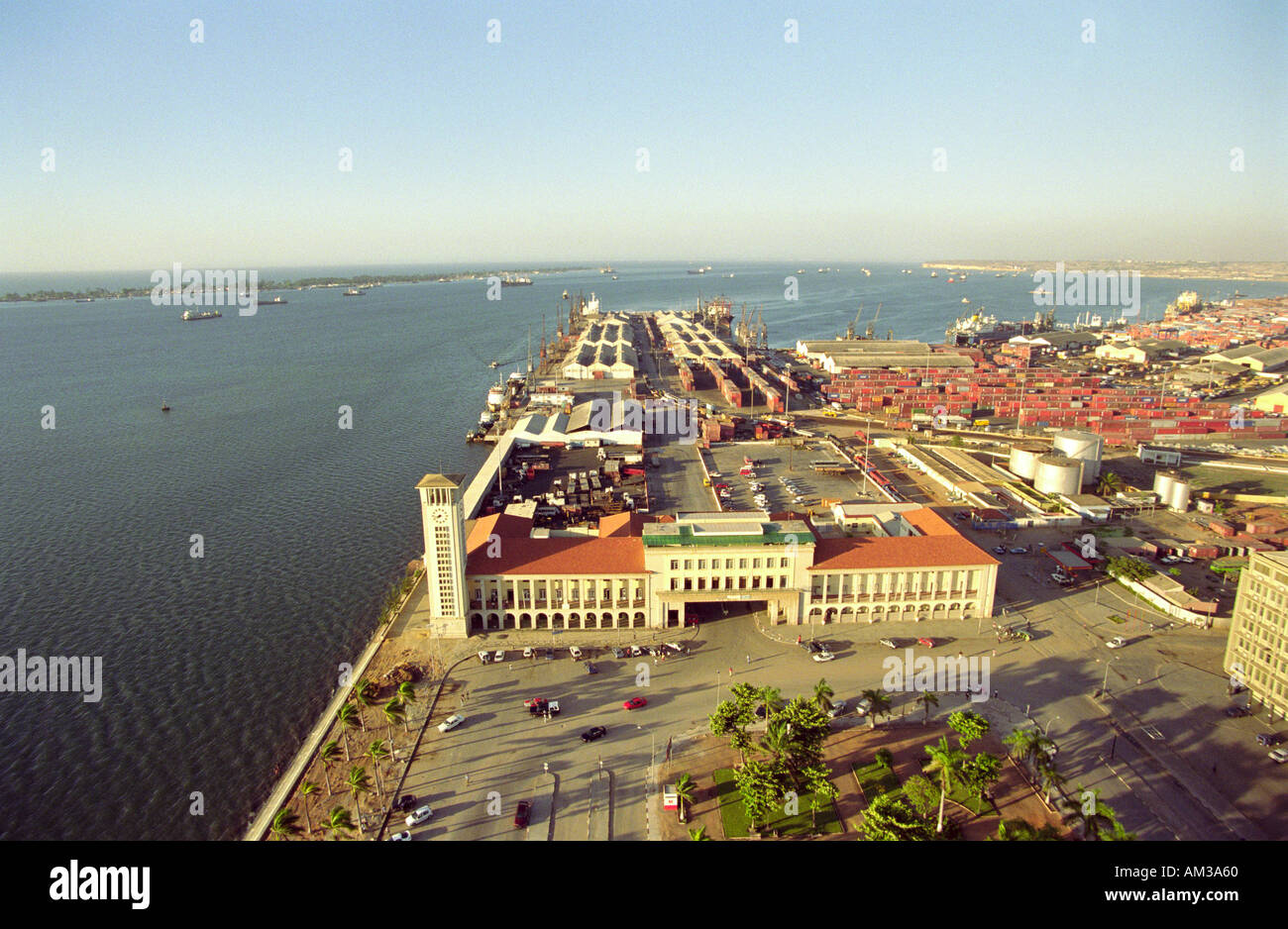 Port of Luanda Stock Photo - Alamy