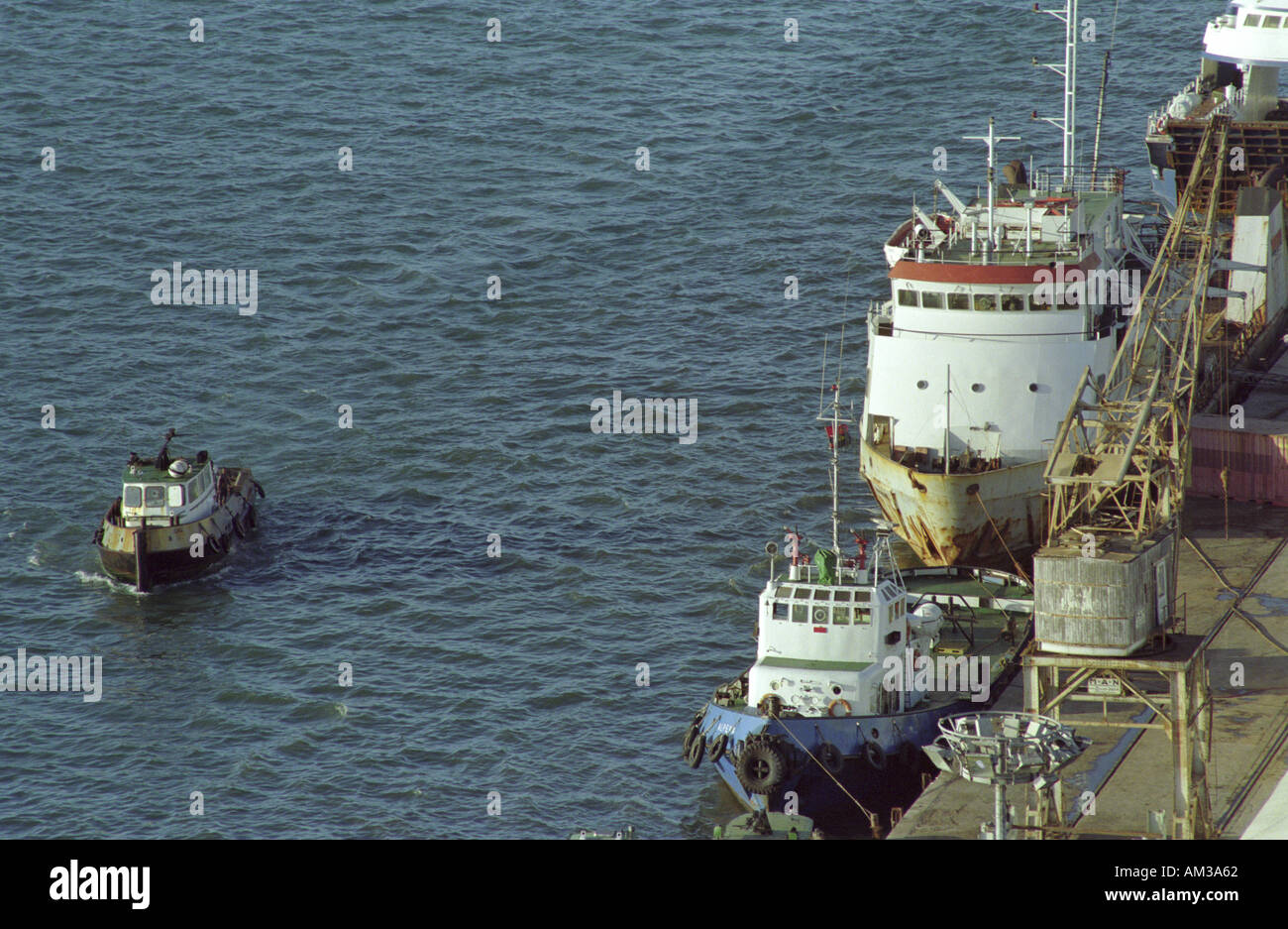 Port of Luanda Stock Photo - Alamy