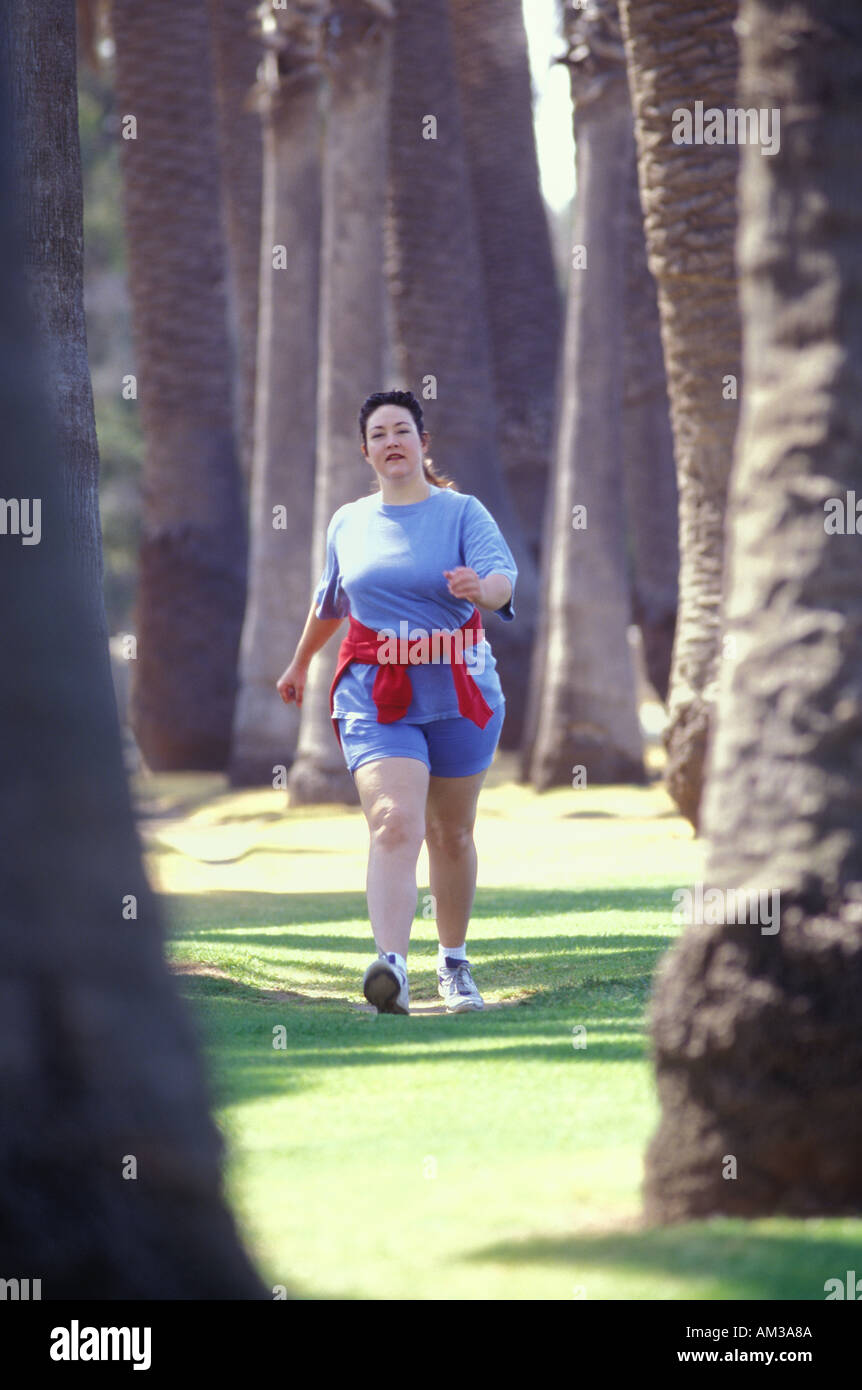 Obese females walking hi-res stock photography and images - Alamy