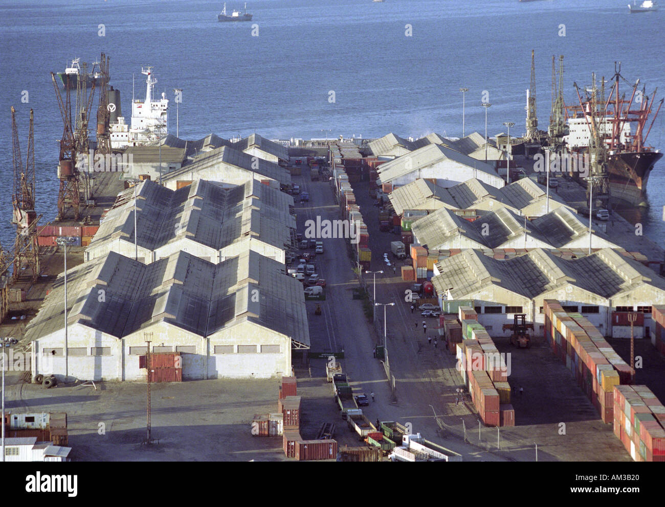 Port of Luanda Stock Photo - Alamy
