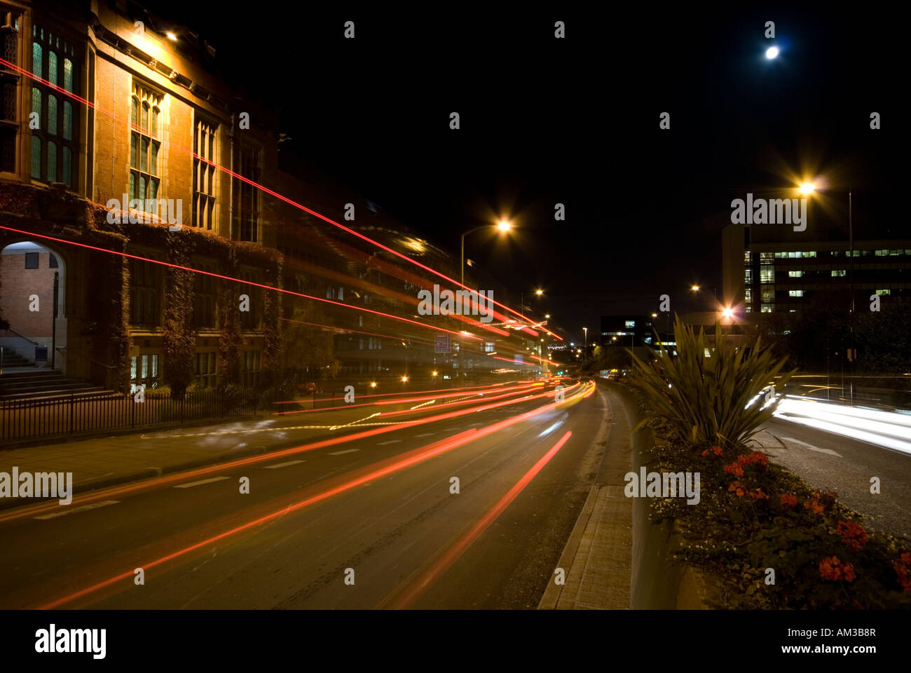 Sheffield light trails hi-res stock photography and images - Alamy