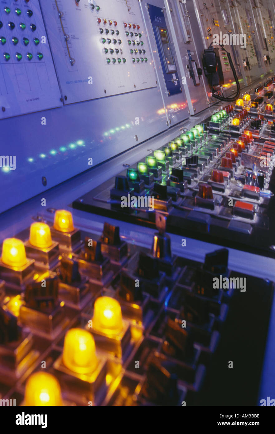 production line control room Stock Photo - Alamy