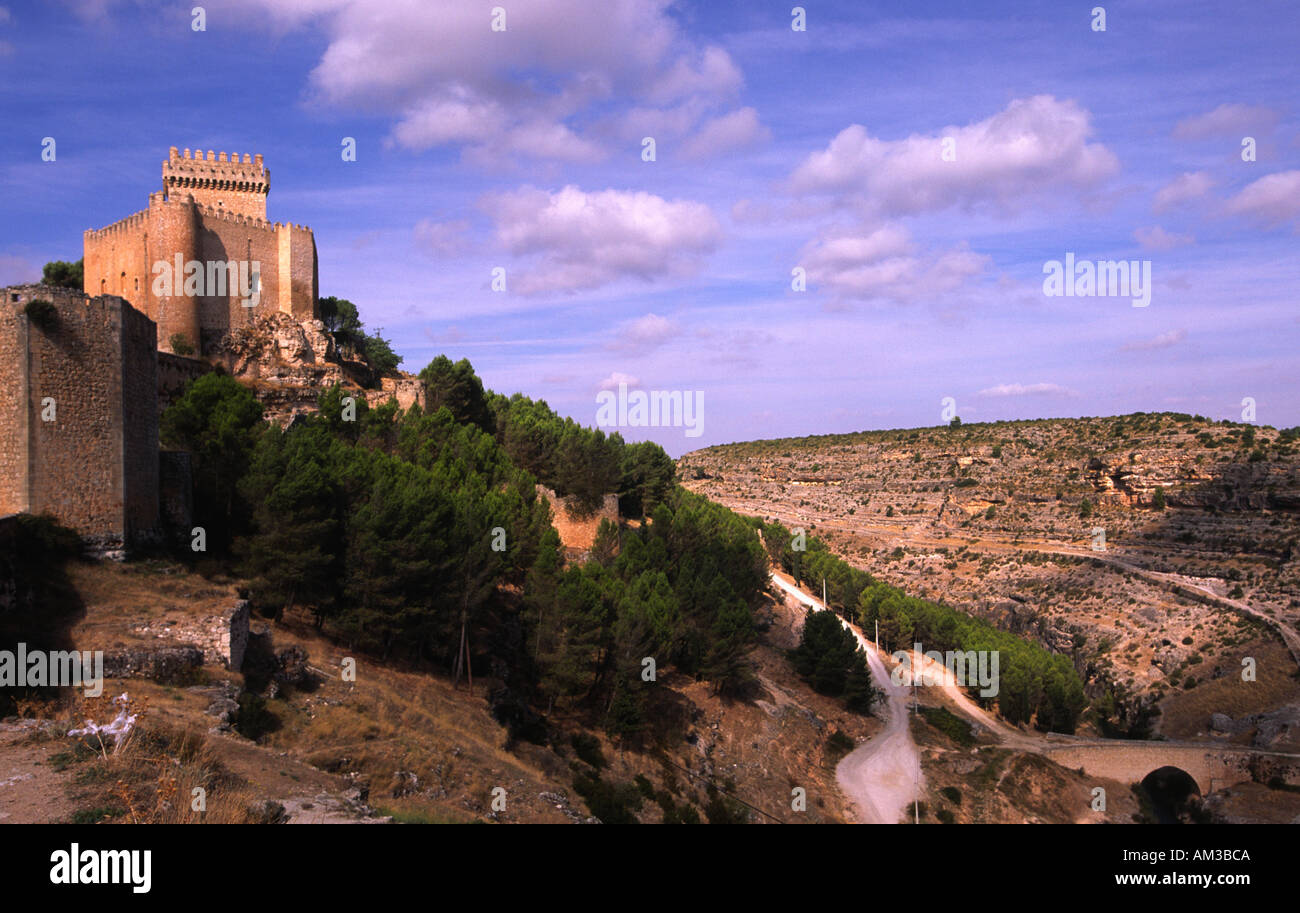 Castle of Alarcon Spain Stock Photo - Alamy