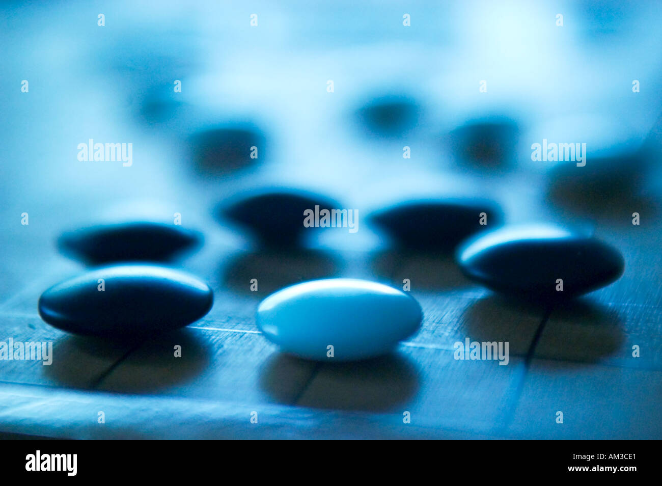 Board game of go Stock Photo - Alamy
