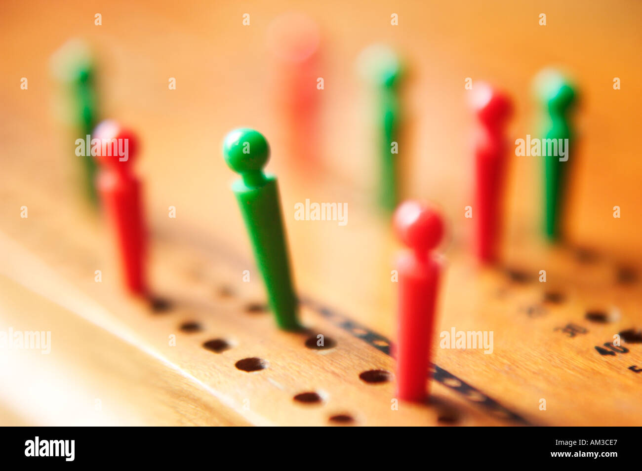 Cribbage board hi-res stock photography and images - Alamy