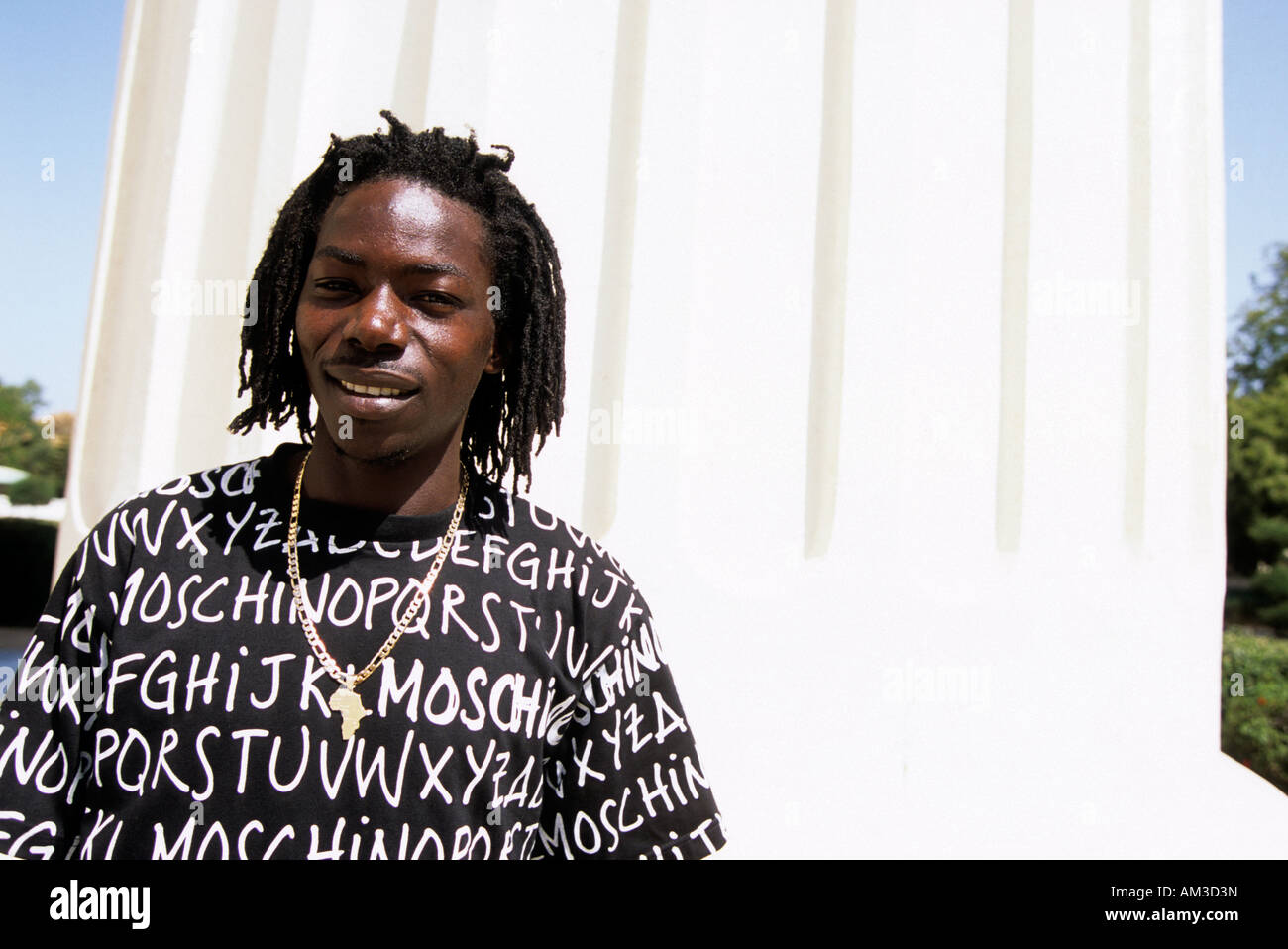 west africa gambia banjul portrait of a trendy young gambian man Stock ...
