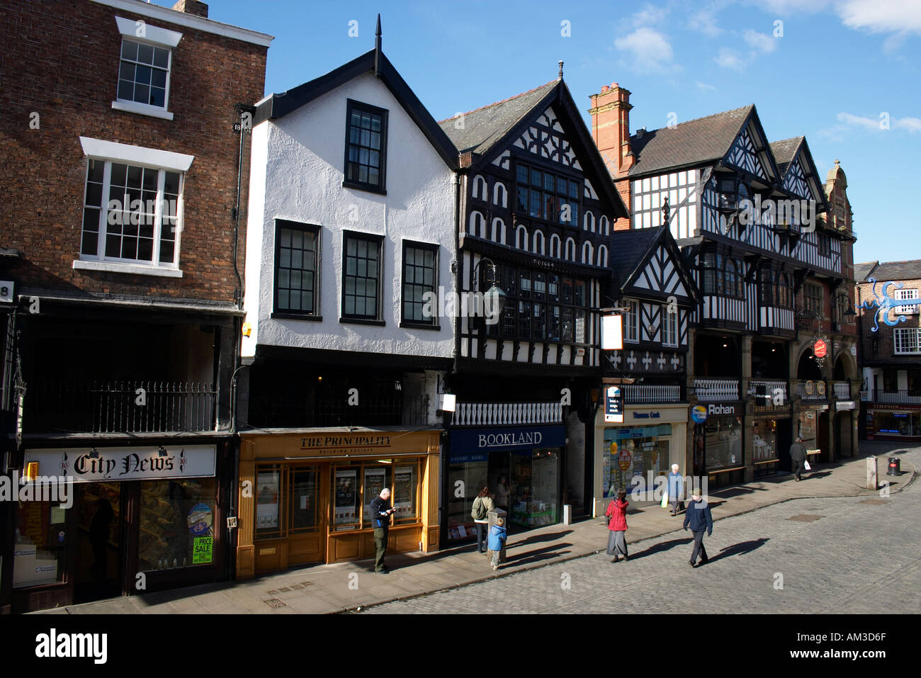 Chester Rows Chester Cheshire England United Kingdom UK Britain British ...