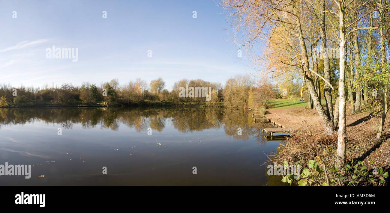 arrow valley lake country park redditch worcestershire midlands england ...