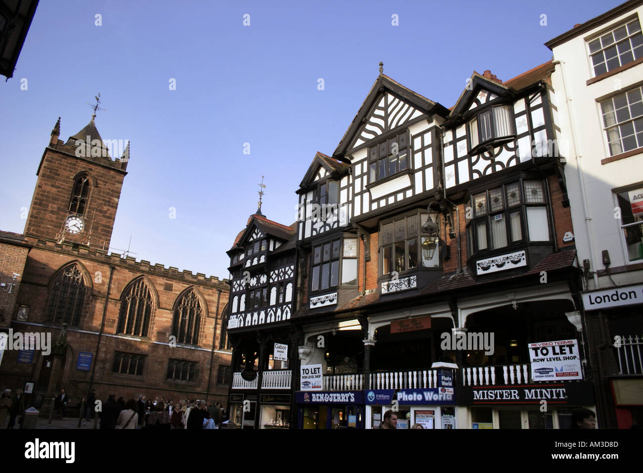 Bridge Street Chester England Stock Photo - Alamy