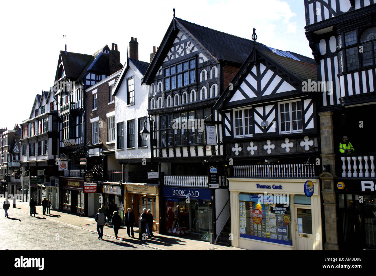 Chester Rows Shops Chester Cheshire England United Kingdom UK Britain ...