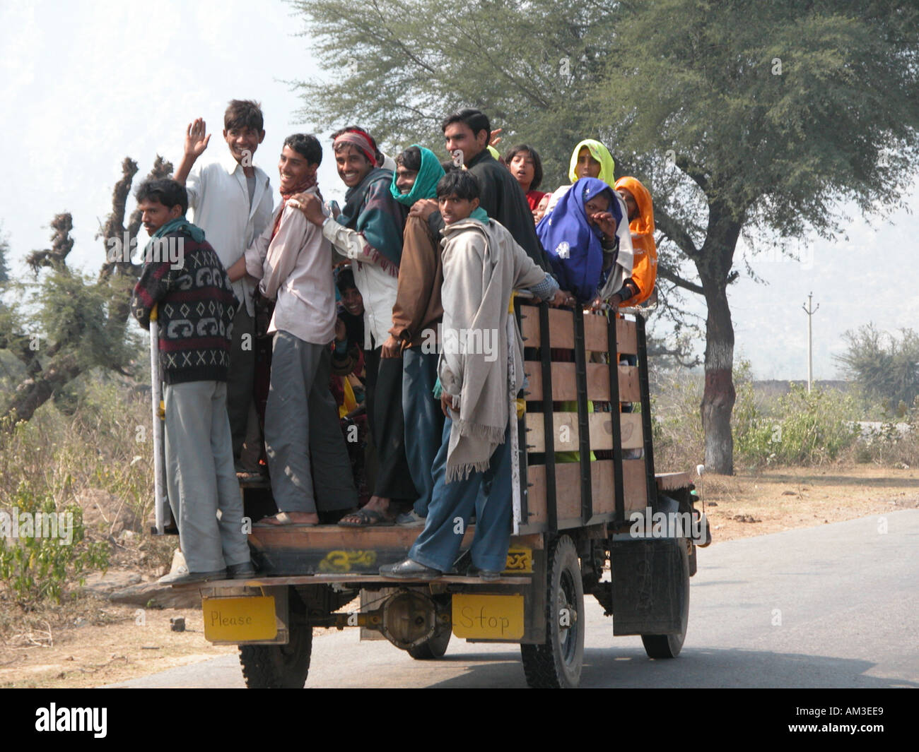 Village lorry hi-res stock photography and images - Alamy