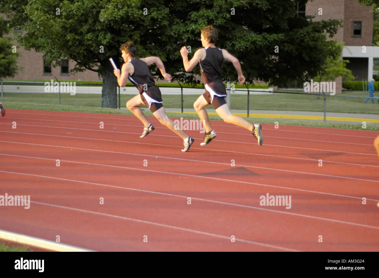 Boy relay hi-res stock photography and images - Alamy