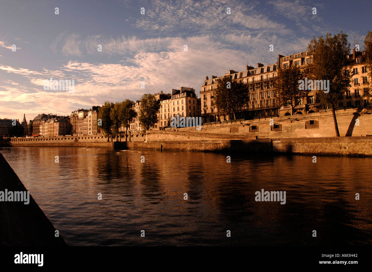 The Left Bank of the River Seine. Paris. France Stock Photo - Alamy