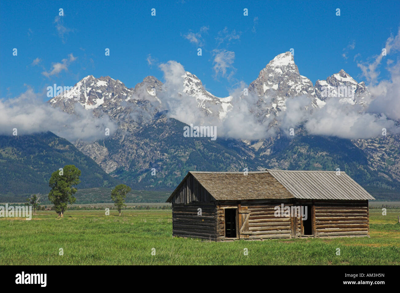 Mormon row barns hi-res stock photography and images - Alamy