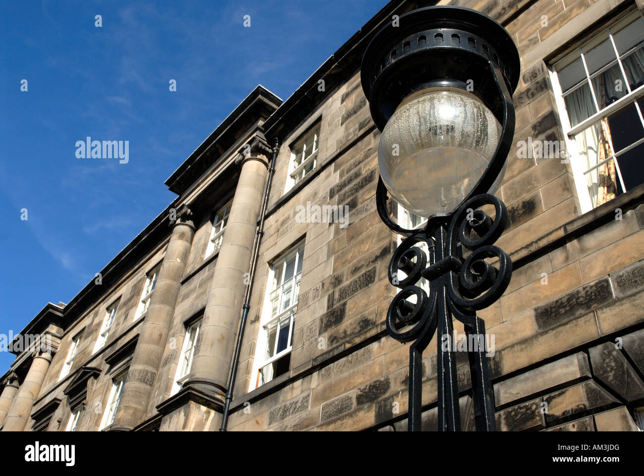 bute house details charlotte square edinburgh scotland Stock Photo - Alamy