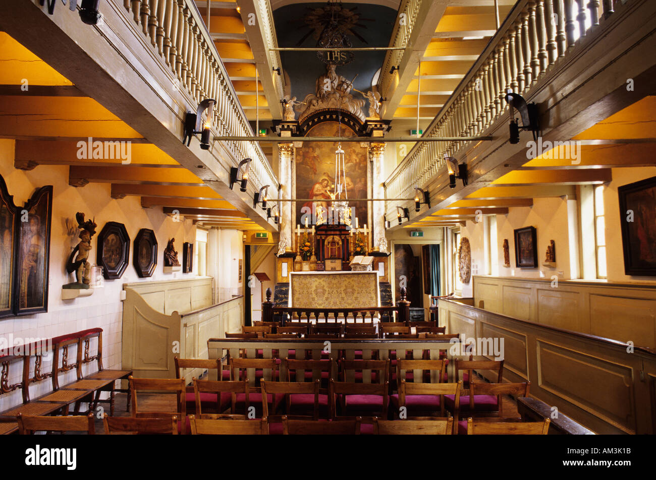 Holland Amsterdam Amsterdam Museum Amstelkring Hidden church Stock ...