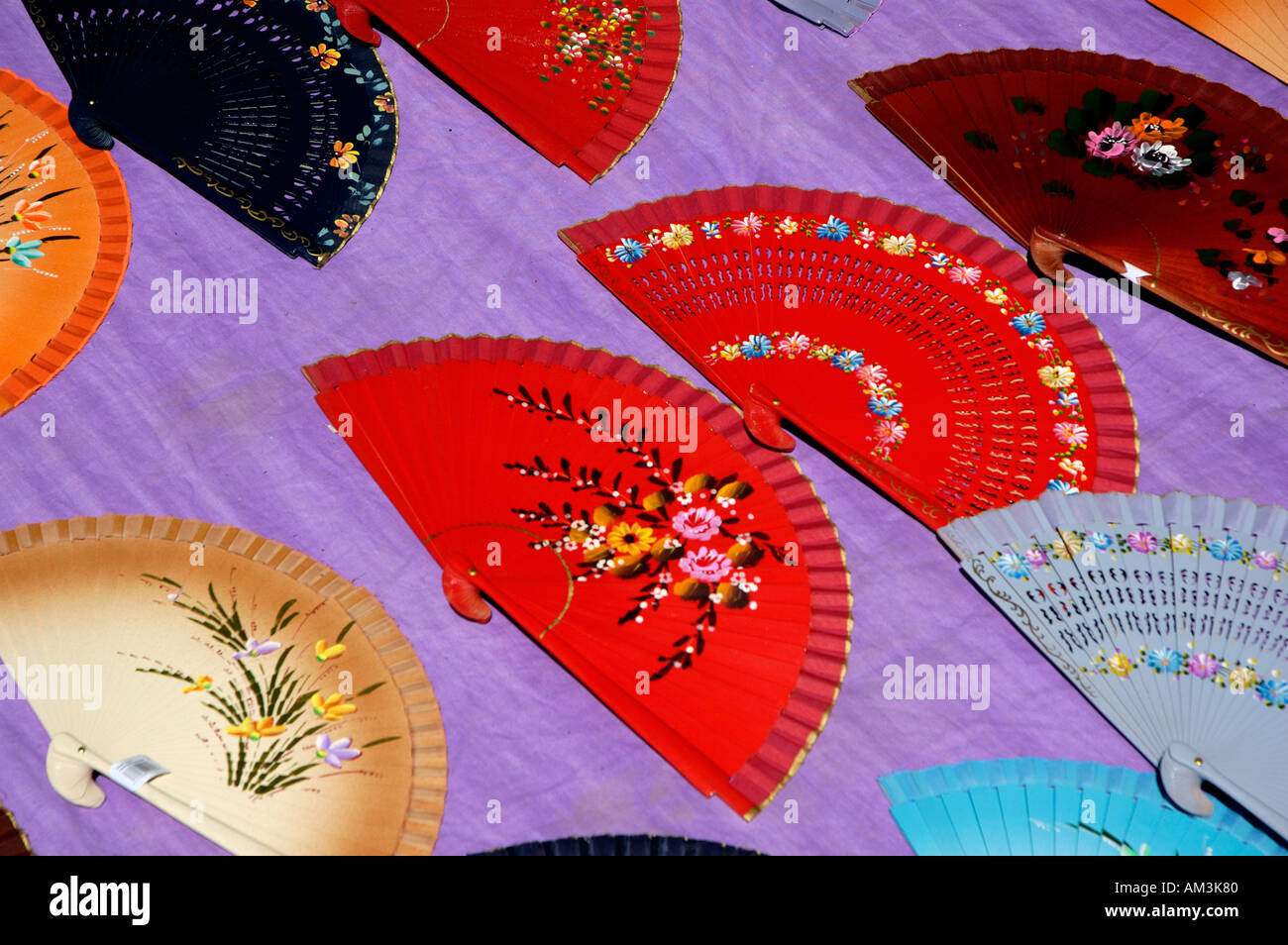 Hand fans hi-res stock photography and images - Alamy