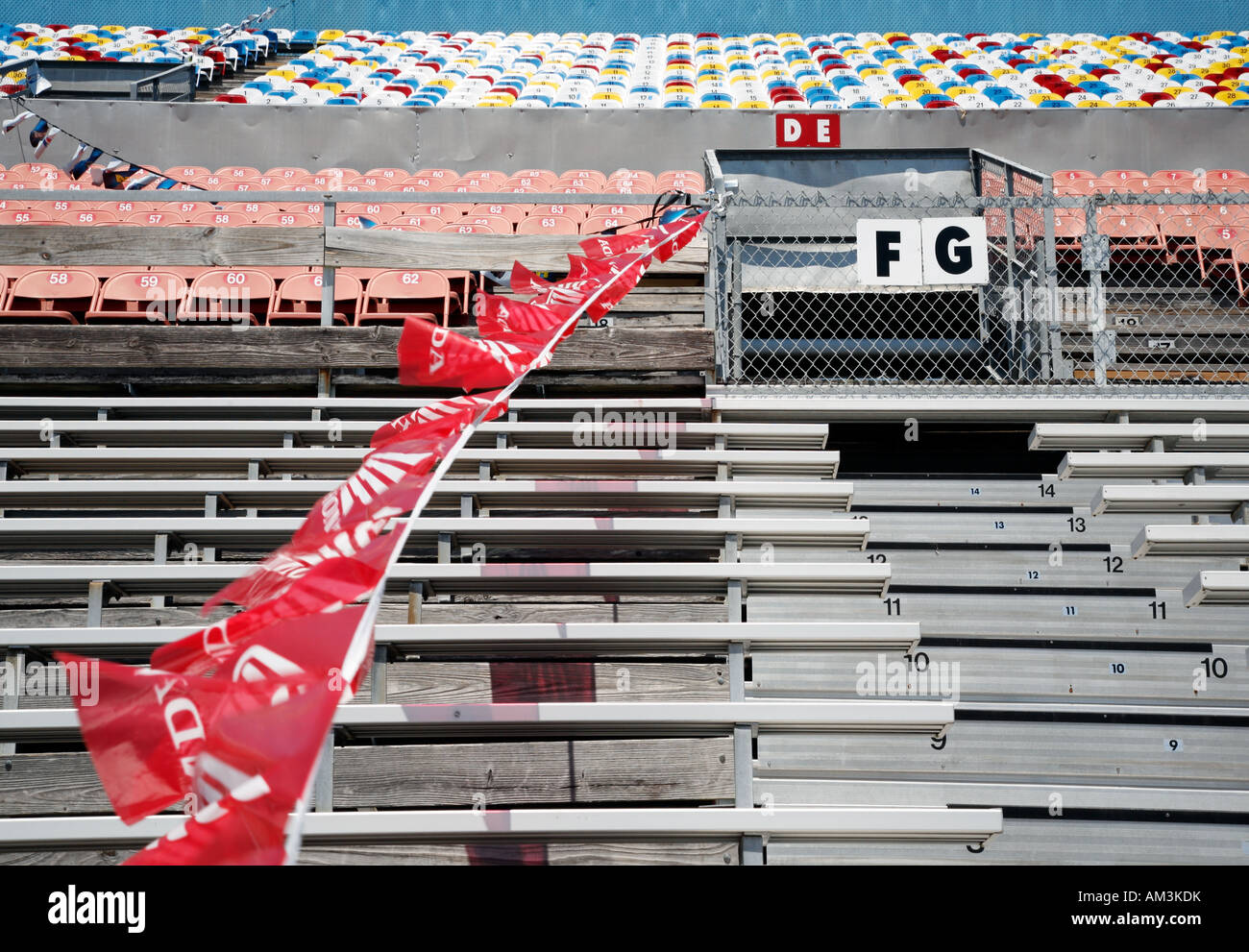 Grandstand Seating At Daytona Daytona International Speedway