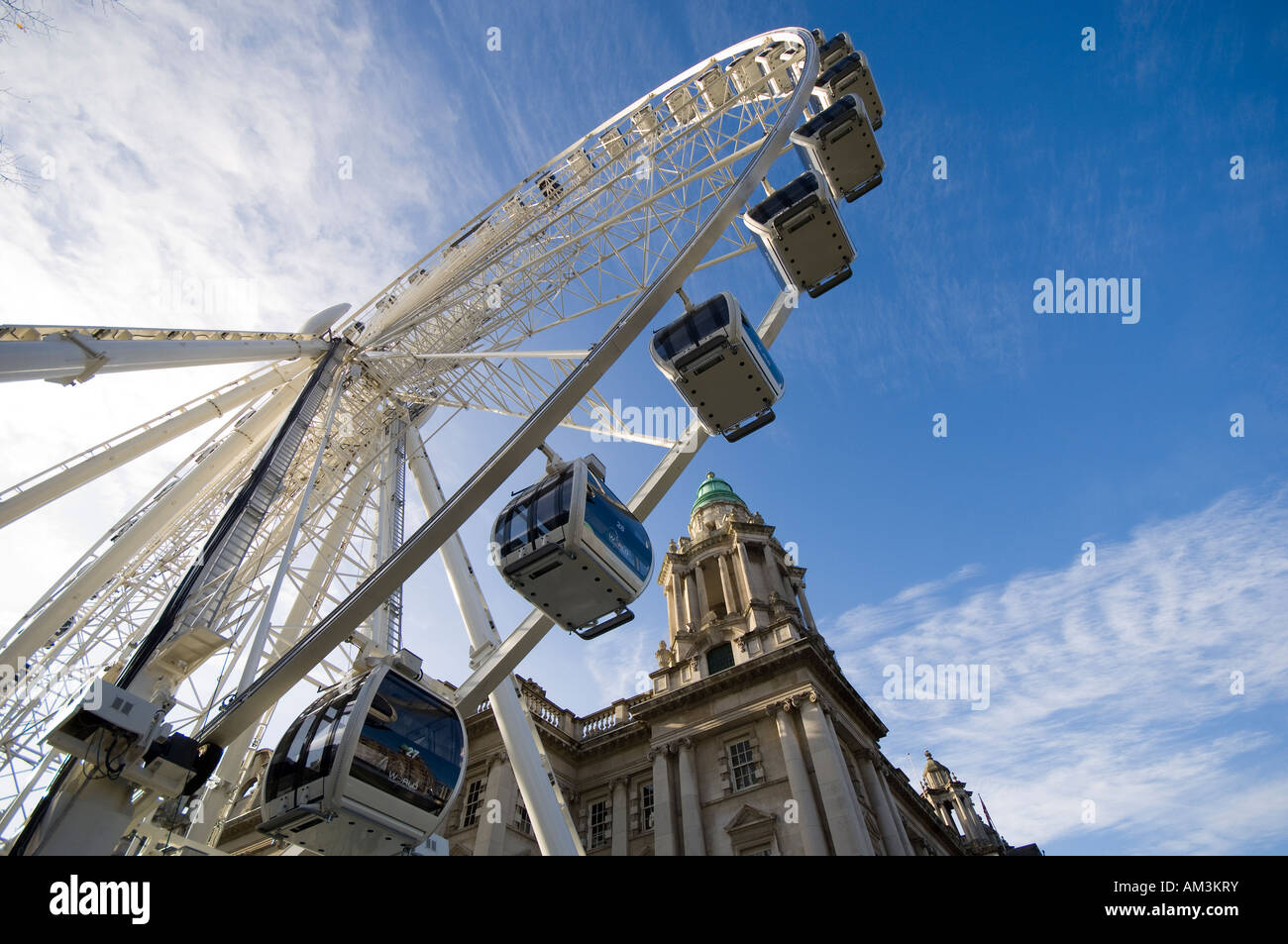 Big wheel Belfast new tourist attraction in the grounds of Belfast City ...
