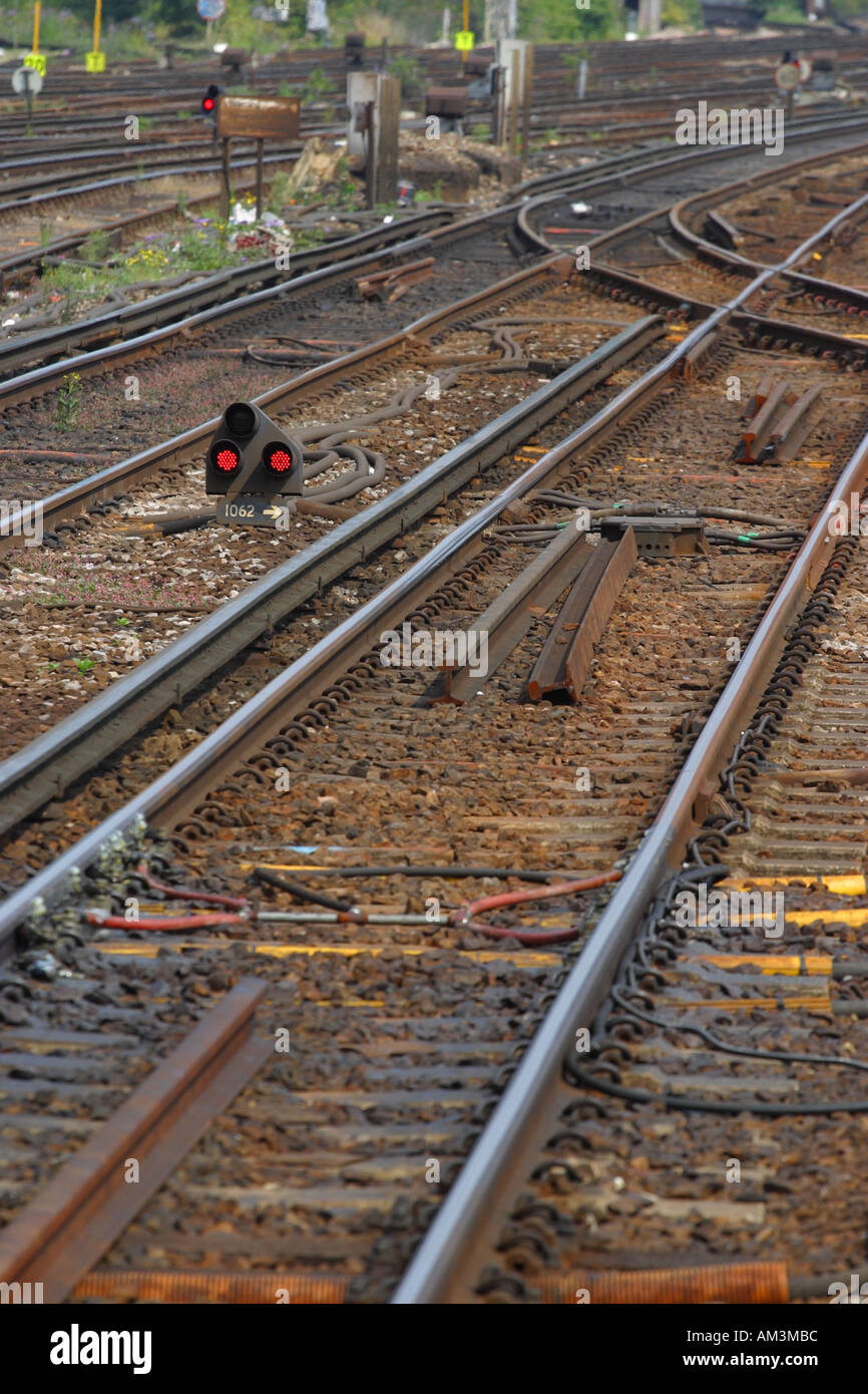 Britian rail network infrastructure system Stock Photo - Alamy