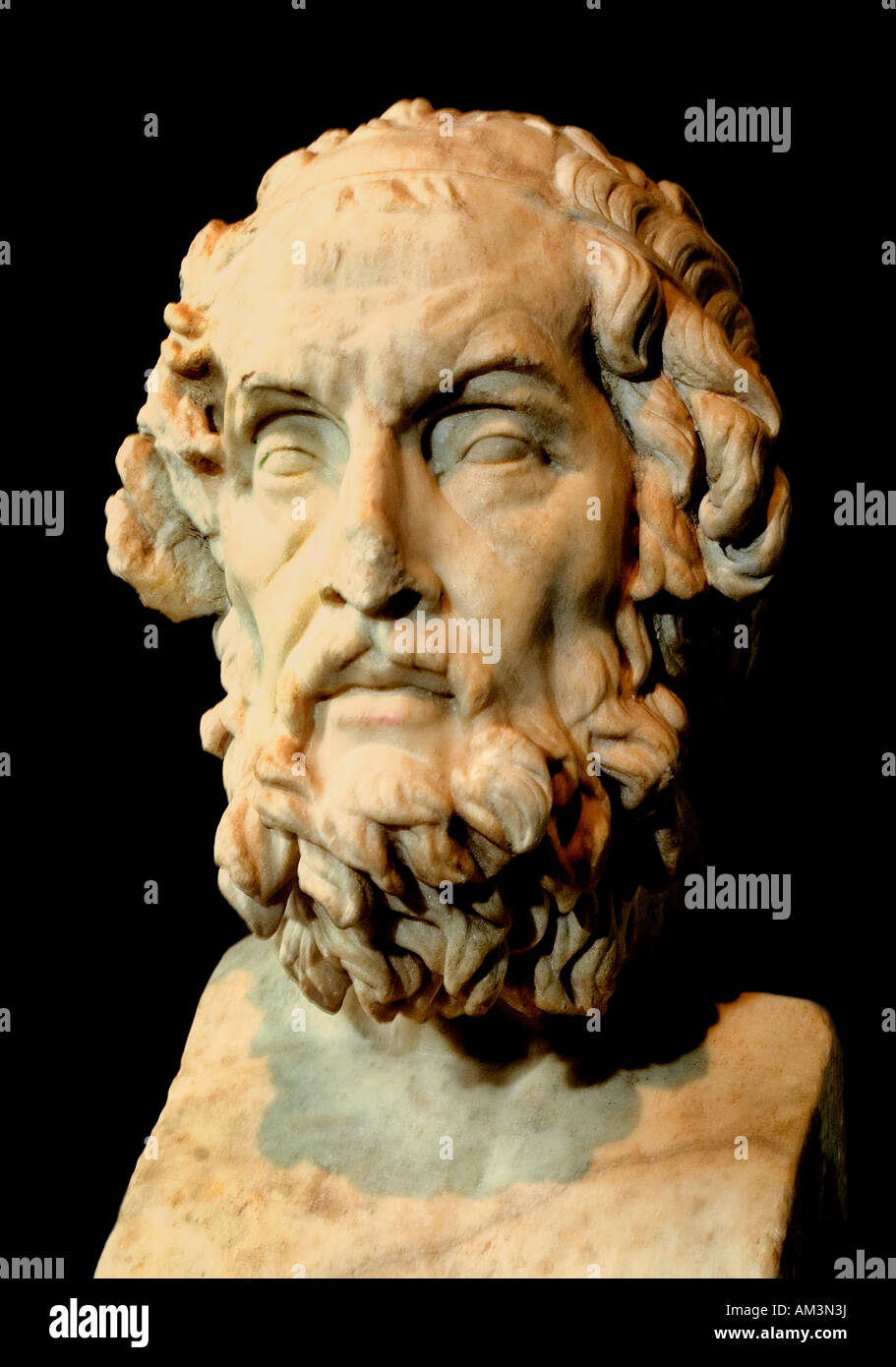 Ancient greece homer hi-res stock photography and images - Alamy