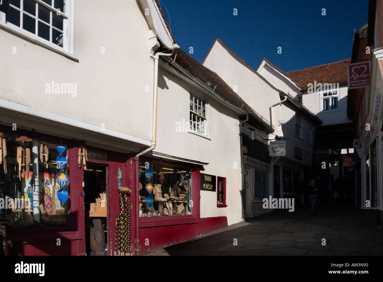 Sheregate Steps in Colchester Stock Photo - Alamy