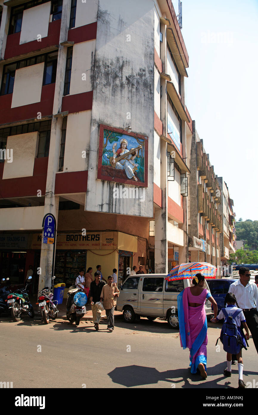 Goan street hi-res stock photography and images - Alamy