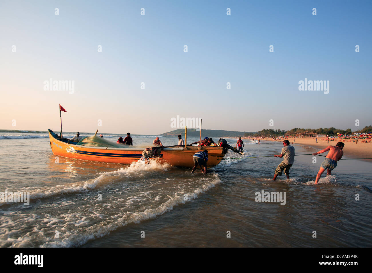 Traditional goan fishing boat hi-res stock photography and images - Alamy